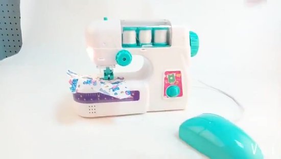 MrGoods - Kinder Naaimachine - Naaimachine voor Beginners & Kinderen -... | bol