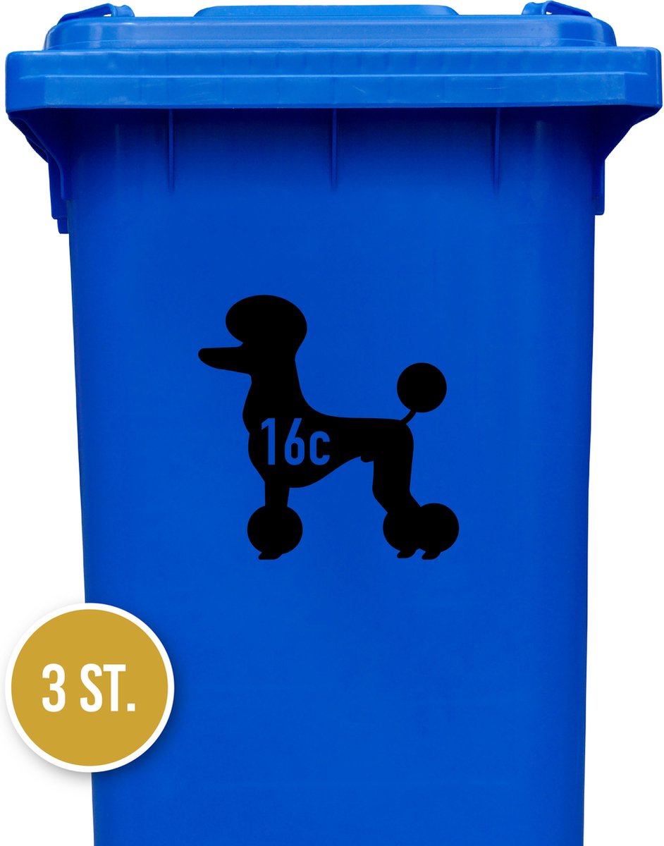 Container sticker - klikostickers - kliko sticker voordeelset - 3 stuks ...