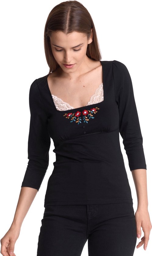 Vive Maria - Meadow Love Top - L - Zwart | bol