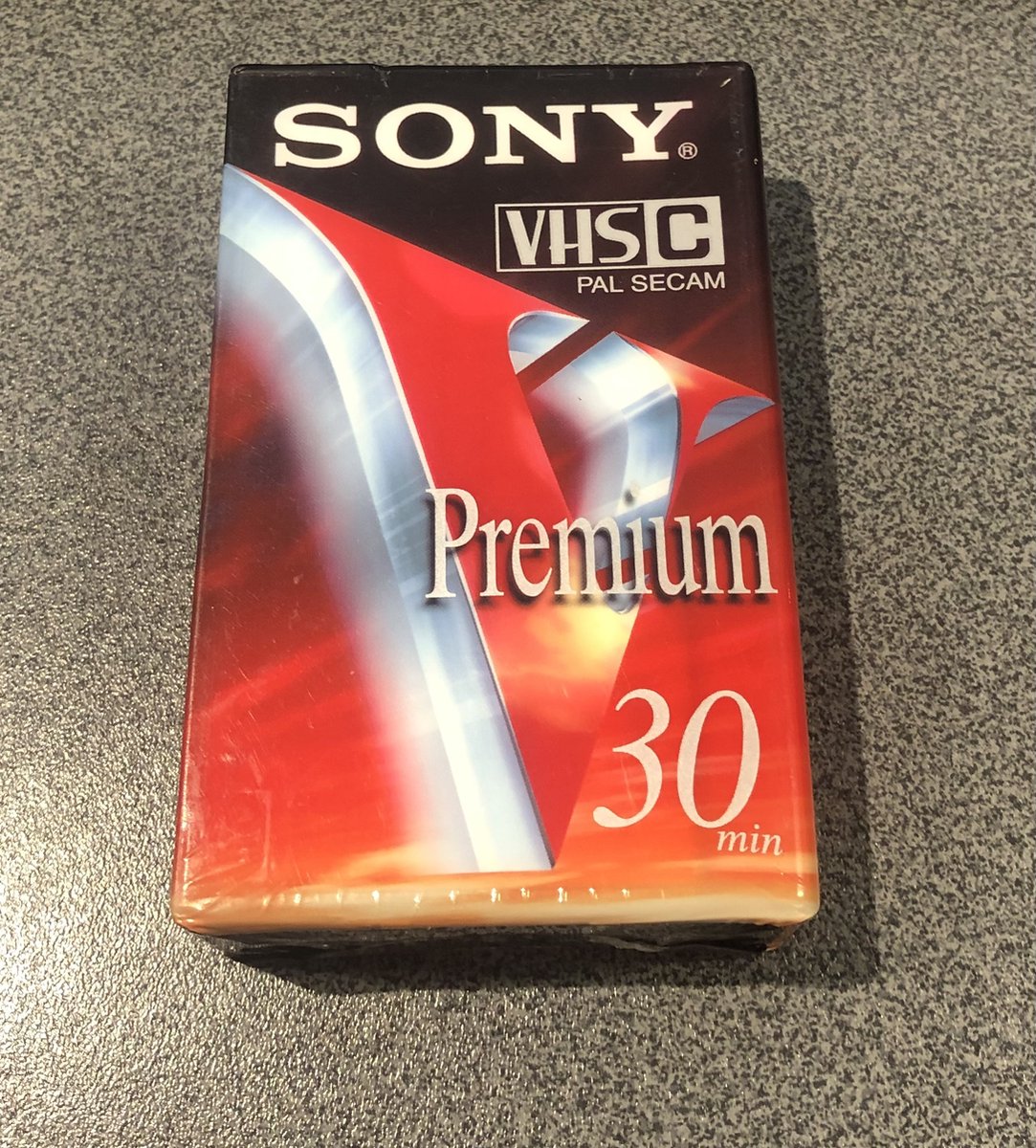 sony VHS-C premium 30min | bol