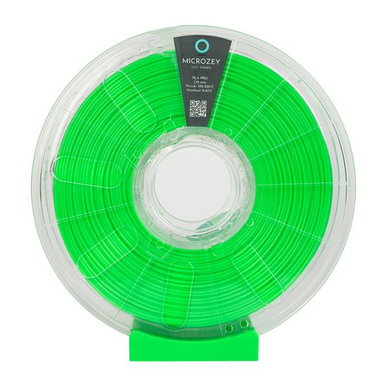 MICROZEY NEON GREEN PLA PRO FILAMENT 1 KG 1.75MM | bol