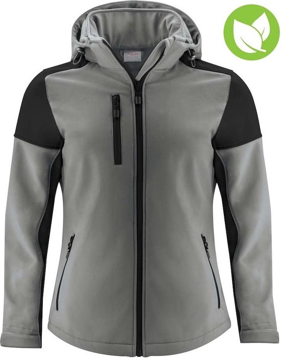 Printer PRIME PADDED SOFTSHELL PRIME LADY 2261072 - Zwart/Rood - L | bol