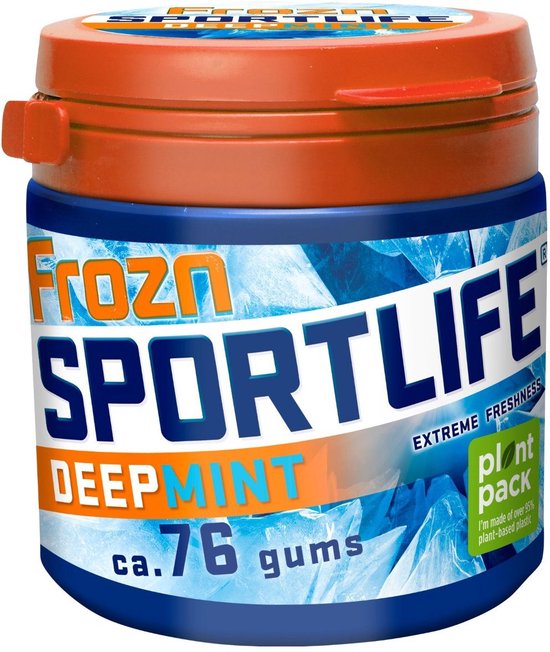 Sportlife Frozen deepmint jar groot 4 potjes x 108 gram | bol