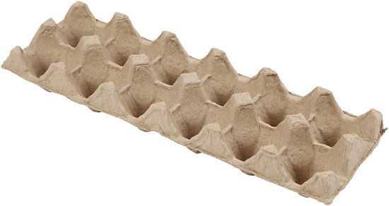 CC Kartonnen Eierdozen 30,5x11x5 cm 3 stuks | bol