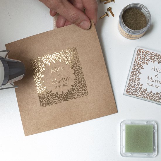 IZINK EMBOSSING POWDER PASTEL YELLOW - 25ML | bol