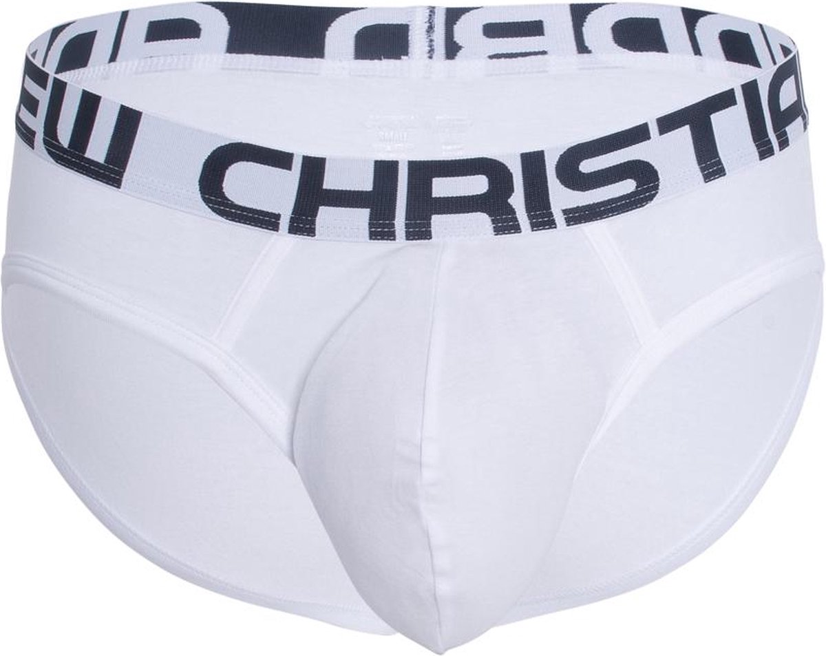 Andrew Christian BULGE C-Ring Brief White - MAAT S - Heren Ondergoed ...