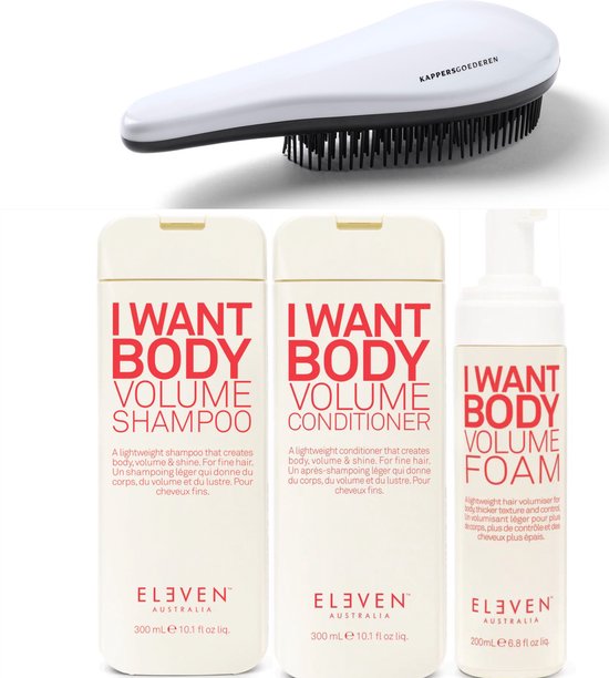 Eleven Australia - I Want Body - Shampoo + Conditioner + Volume Foam ...