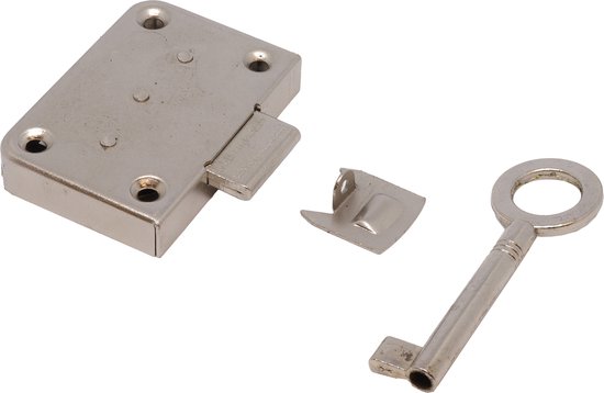 Wovar Meubelslot Opleg 20 mm Vernikkeld | Per Stuk | bol