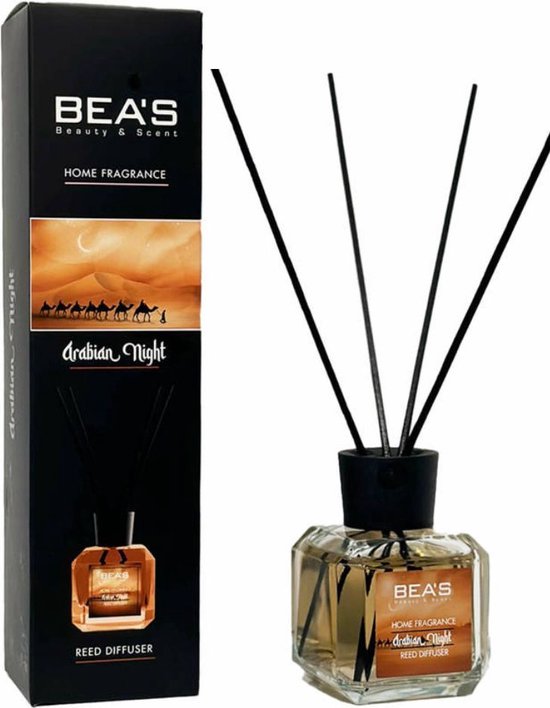 Bea's Home Fragrance Geurstokjes 120ml - Arabian Night | bol