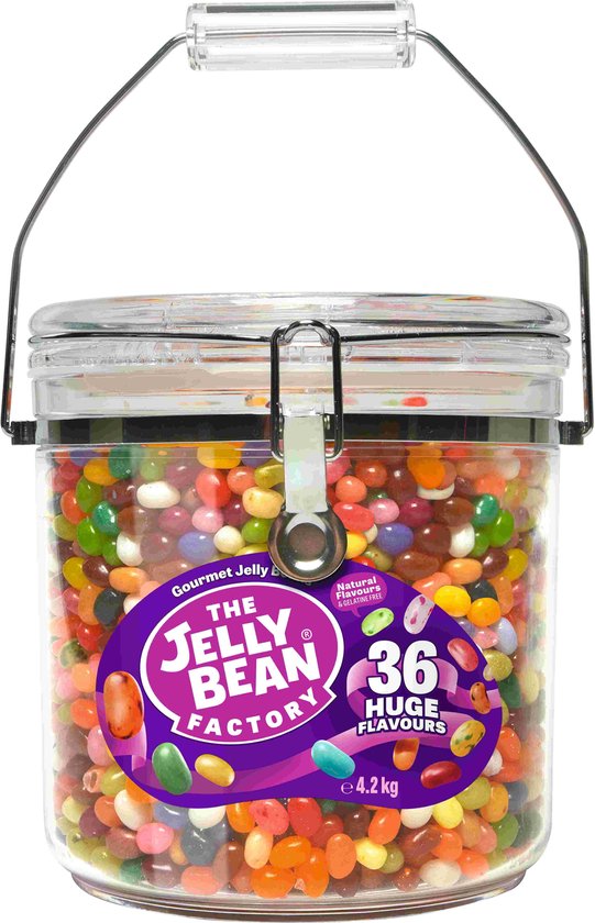 The Jelly Bean Factory - 36 Mix Candy Jar - Snoeppot - Gevuld met Snoep ...