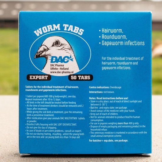 DAC Pharma Worm tabs | bol