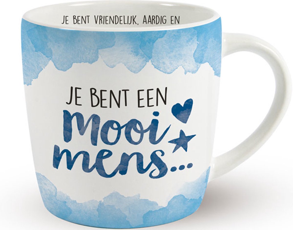 Koffie - Mok - Beker - Je bent een mooi mens - Bonbons - "Speciaal voor ...