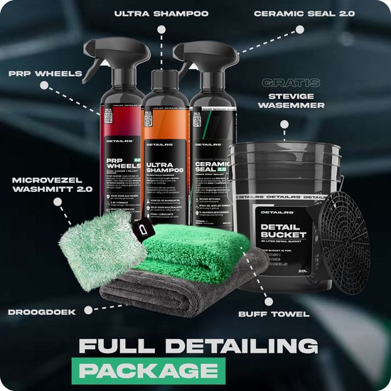 Detailrs™ - Full Detailing Package - Autowassen - Ceramic Seal 2.0 ...