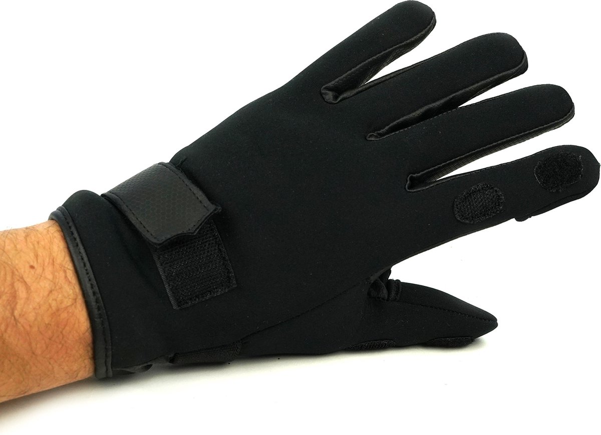Eurocatch Outdoor - Neopreen Handschoen - Zwart -Maat S - Met te openen ...