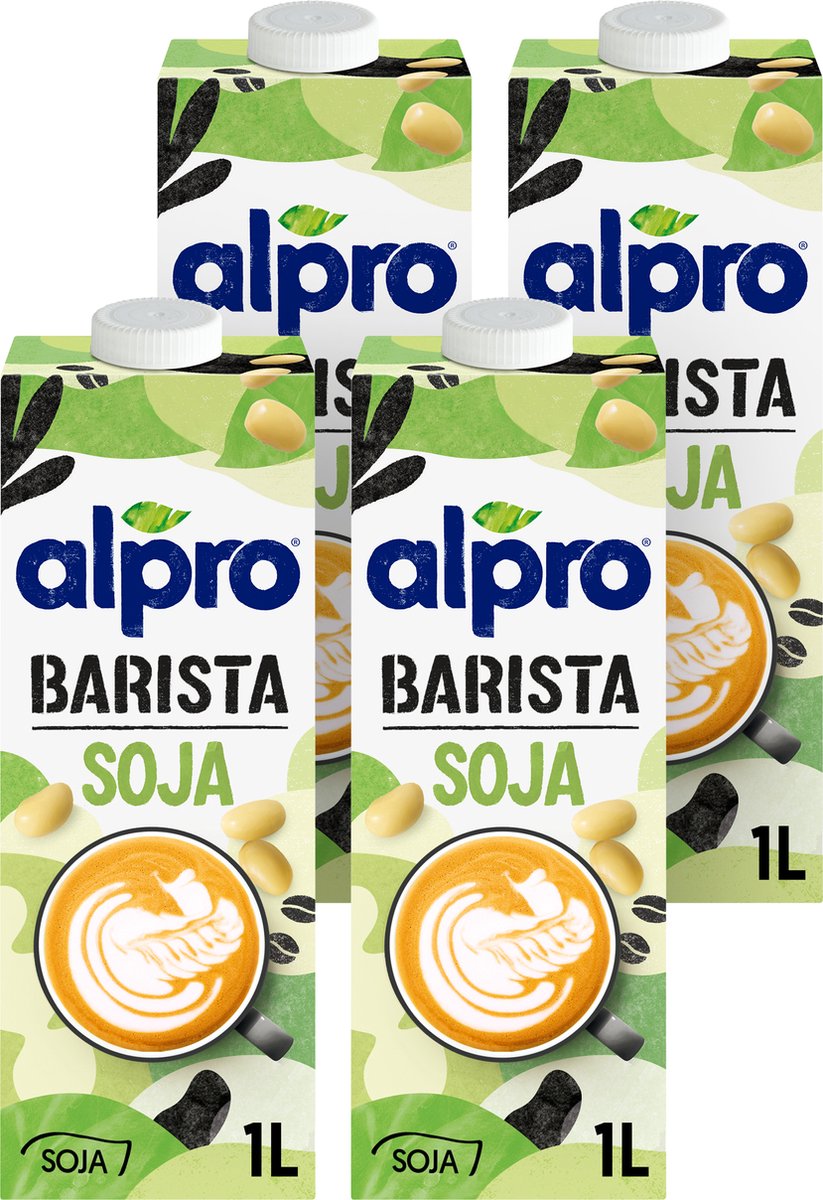 Alpro Barista Soja Houdbaar - 4 x 1L | bol