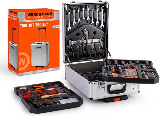 Wreckmann 300-delige Premium professioneel gereedschap koffer | bol