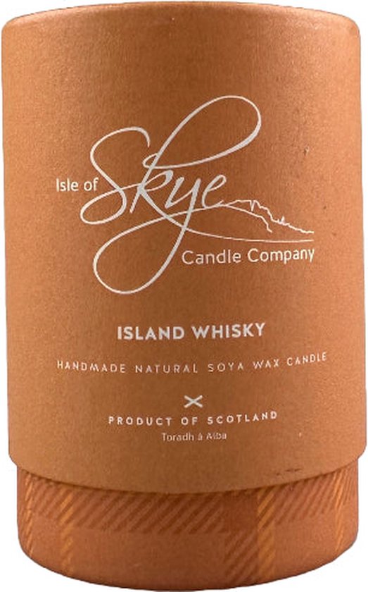 Geurkaars Island Whisky Mini - 20 uur - Sojawas - Isle of Skye Candle | bol
