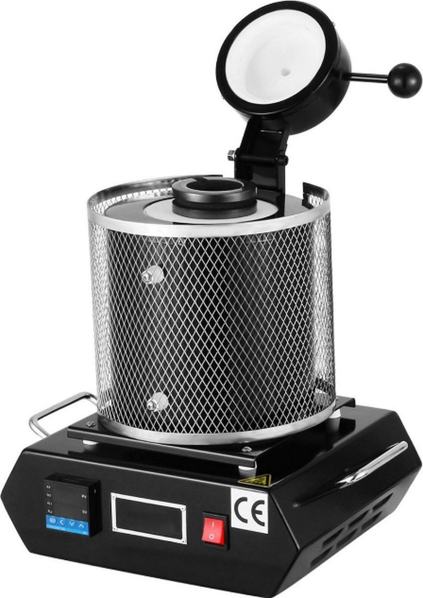 Velox Elektrische Smeltoven - 1KG - Smeltkroes - Smeedoven - Edelmetaal ...