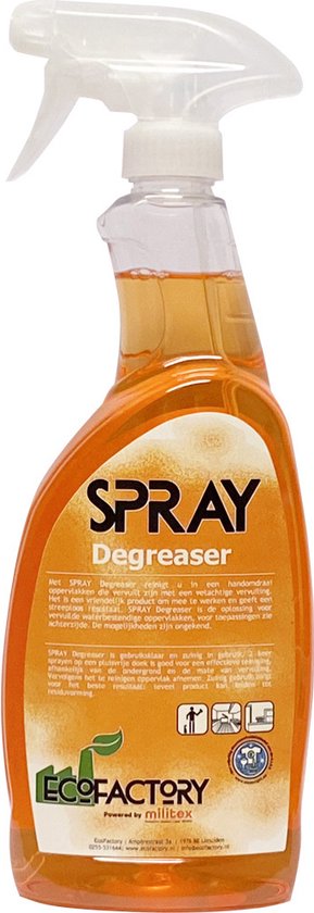 Spray Degreaser - Ontvetter - 750ml | bol