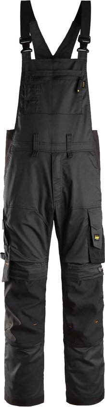 Snickers 6051 AllroundWork, Stretch Bib & Brace broek - Staal Grijs ...