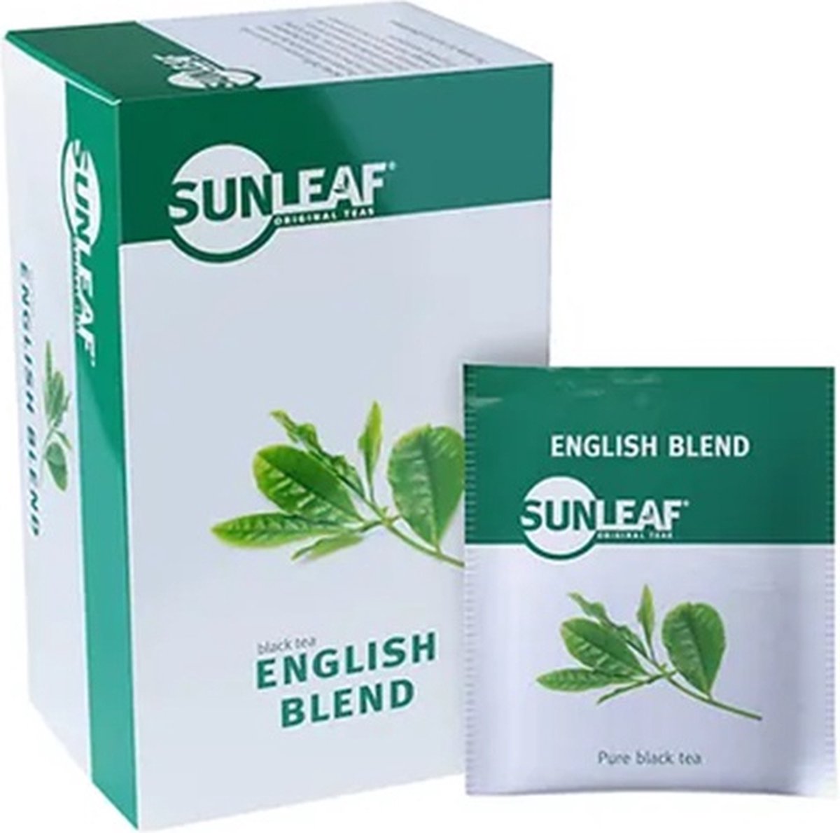Sunleaf Thee - English Blend - Engelse Thee - 4 x 25 stuks | bol
