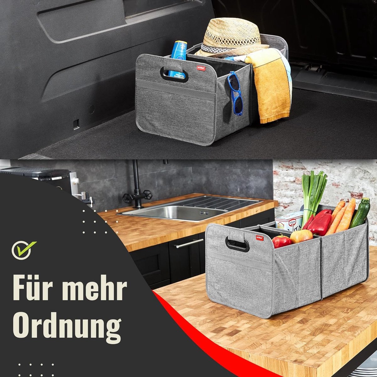 Auto vouwende doos, Kofferbak opvouwbaar, Kofferbak organisator, Auto ...