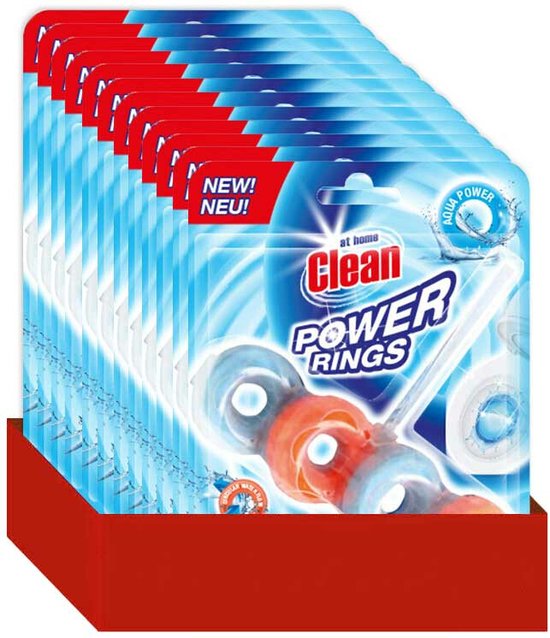 At Home Toiletblok Power Rings Aqua Power - 12 x 40 gr ...