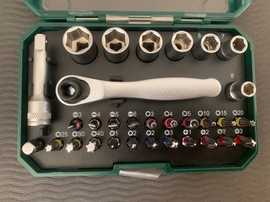 Parkside Ratel-Bitset 31-delig | bol