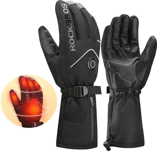 DrPhone ROCKBROS Heat - FAN-TEX® Elektrisch Verwarmde Handschoenen ...