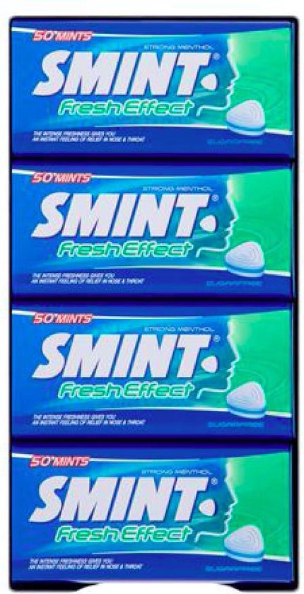 Smint Fresh Effect Fort Menthol Sans Sucre 12 pcs | bol.com