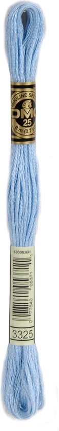 DMC Borduurgaren-3325 Blauw | bol.com