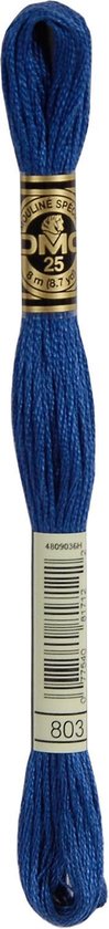 DMC Borduurgaren-803 Diep Blauw | bol.com