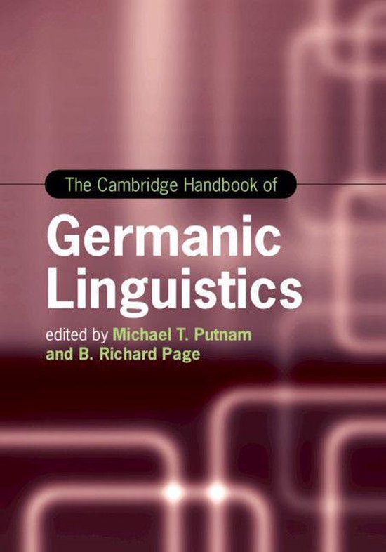 Cambridge Handbooks in Language and Linguistics - The Cambridge Handbook of Germanic... | bol