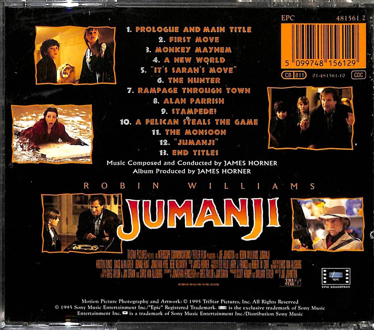Original Soundtrack - Jumanji, Ost | CD (album) | Muziek | bol.com