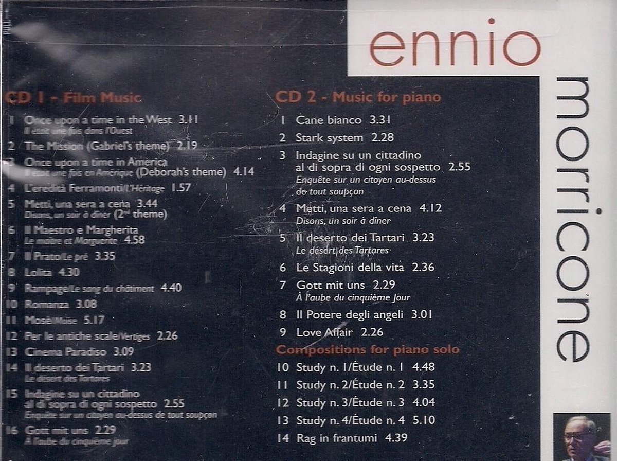 Ennio Morricone: Itinerary of a Genius, Ennio Morricone | CD (album ...