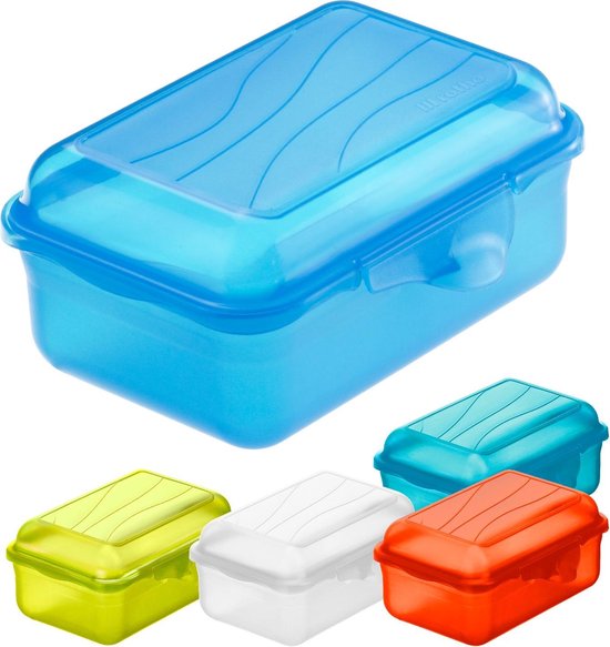 Rotho lunchbox FUN 0,4 l (12 x 9 x 6 cm) transparant 400 ml | bol