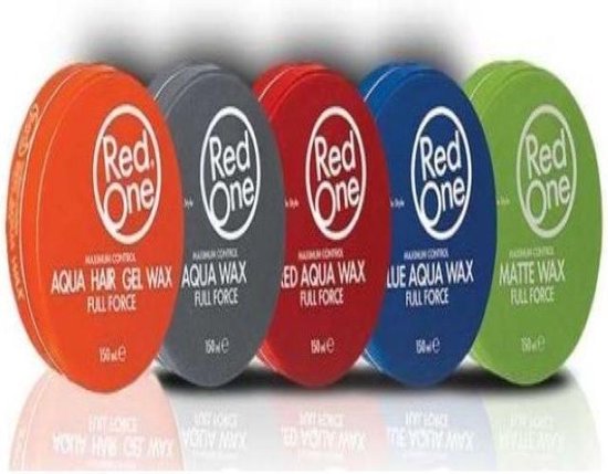 Red One Haarwax Range - Oranje Grijs Rood Blauw Groen | bol