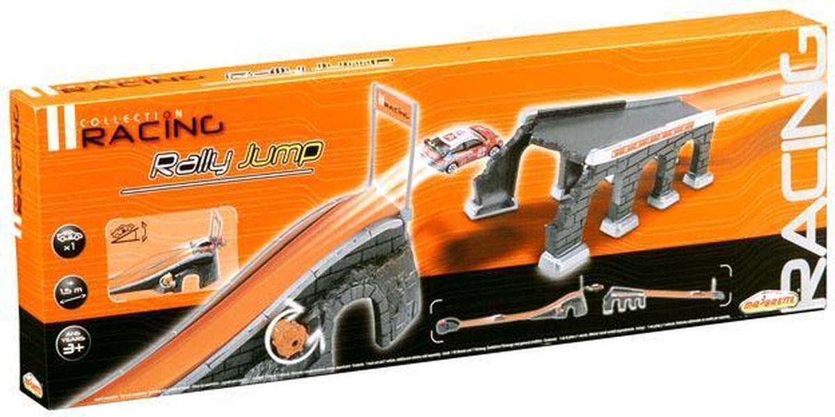 Majorette Racing Track Rallye Jump Launch Track | bol.com