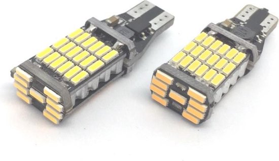 T15 WY16W LED Oranje Canbus knipperlichten (set) | bol