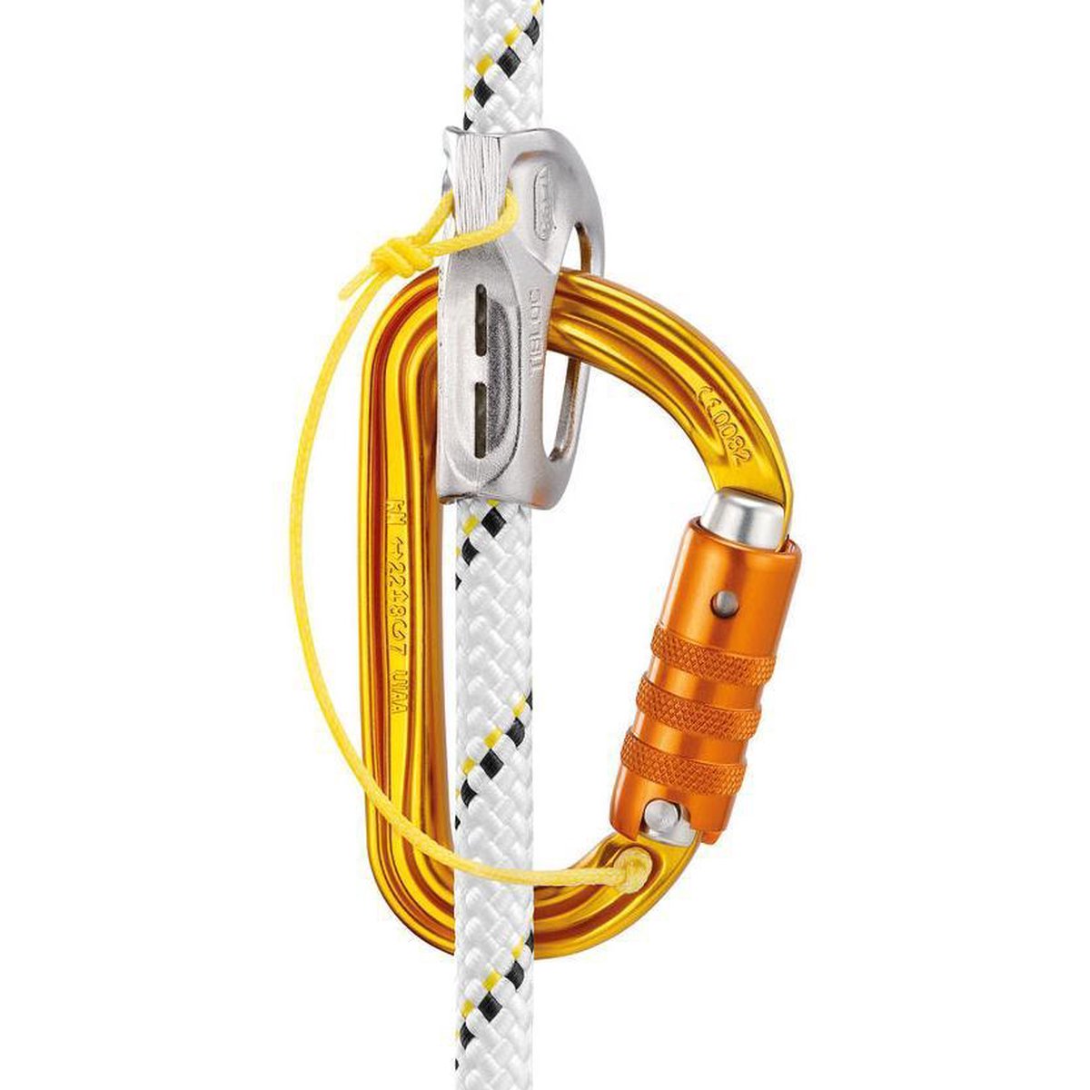 Petzl Sm'D Triact lock Safebiner met triact lock sluiting oranje | bol.com