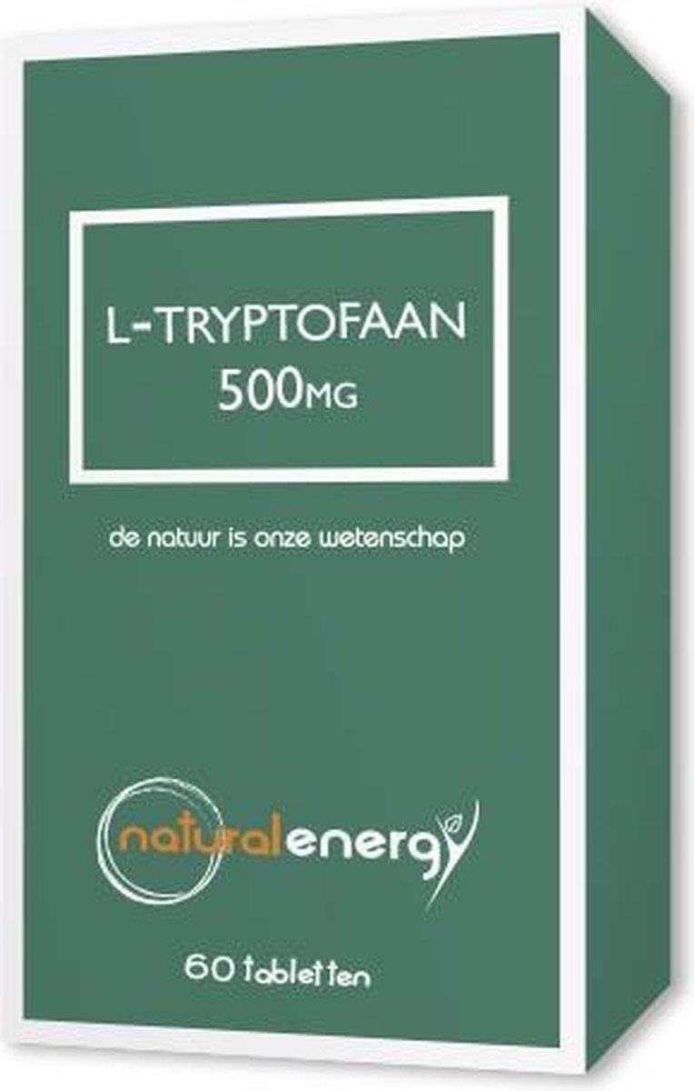 Natural Energy Aminozuren L-tryptofaan 500mg Tabletten 60tabletten ...