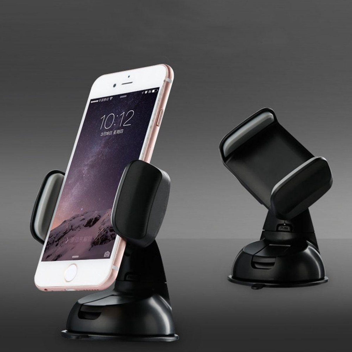 R2B Telefoonhouders auto met zuignap - Geschikt voor raam/dashboard ...