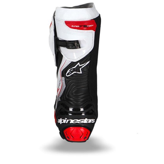 Alpinestars Supertech R Black White Red Motorcycle Boots 42 | bol.com