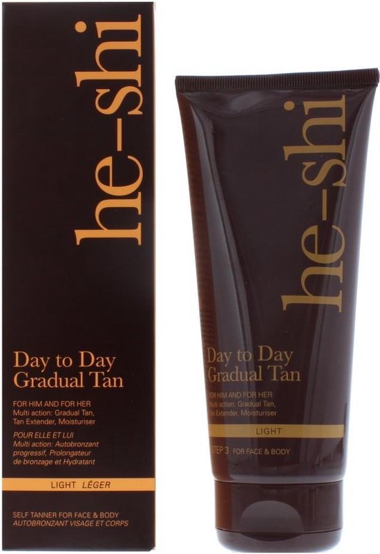 He-shi Day To Day gradual Tan 200ml | bol