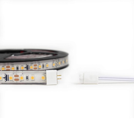 Led strip 1 meter Warm Wit voor buiten complete set | bol