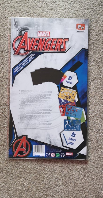 Marvel Avengers Scratch Arts | Kraskunst | bol.com
