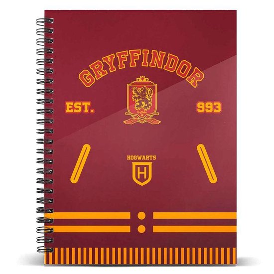 Harry Potter Gryffindor A5 Notebook | bol