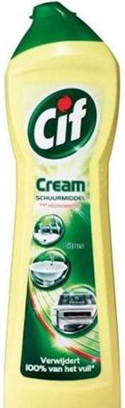 Cif Cream Citrus Schuurmiddel – 8 x 500 ml | bol