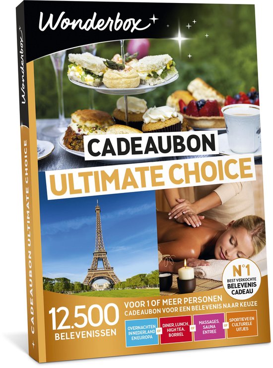 Wonderbox Cadeaubon - Ultimate Choice | bol