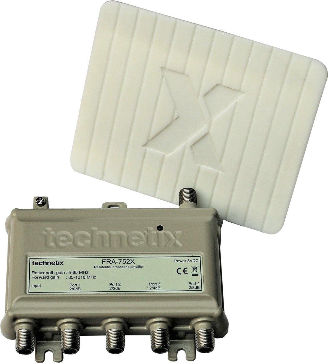 Ziggo antenne signaal versterker Technetix FRA-752X Splitter 4 ...